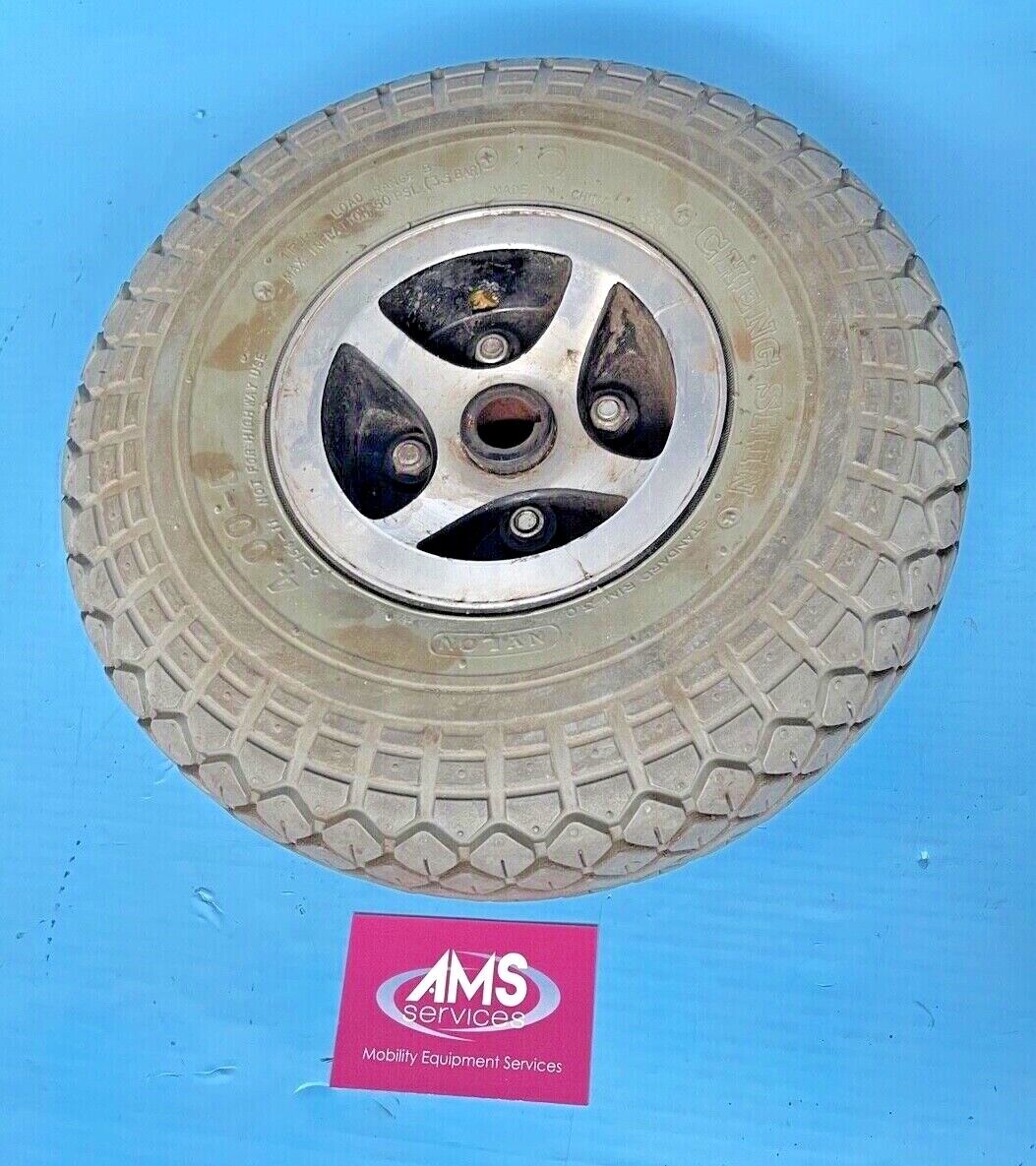 Invacare Comet & Orion 8mph Mobility Scooter Rear Wheel & Solid Tyre ...