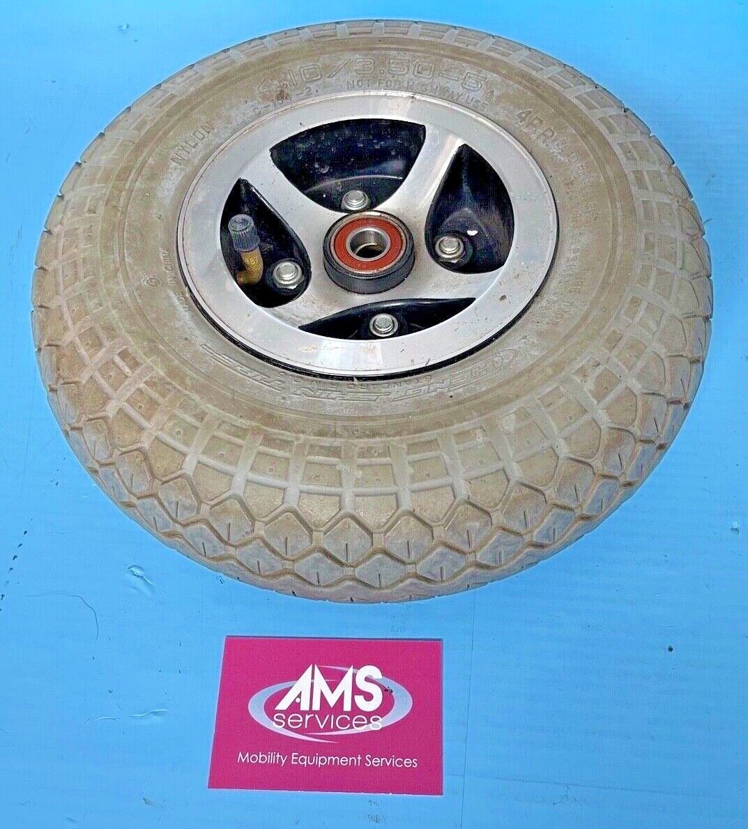 Invacare Comet & Orion 8mph Mobility Scooter Front Wheel & Tubed Tyre ...