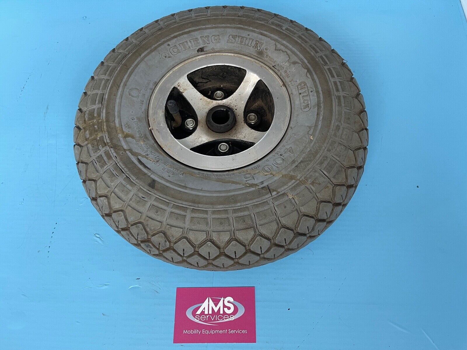 Invacare Comet & Orion 8mph Mobility Scooter Rear Wheel & Tubed Tyre ...