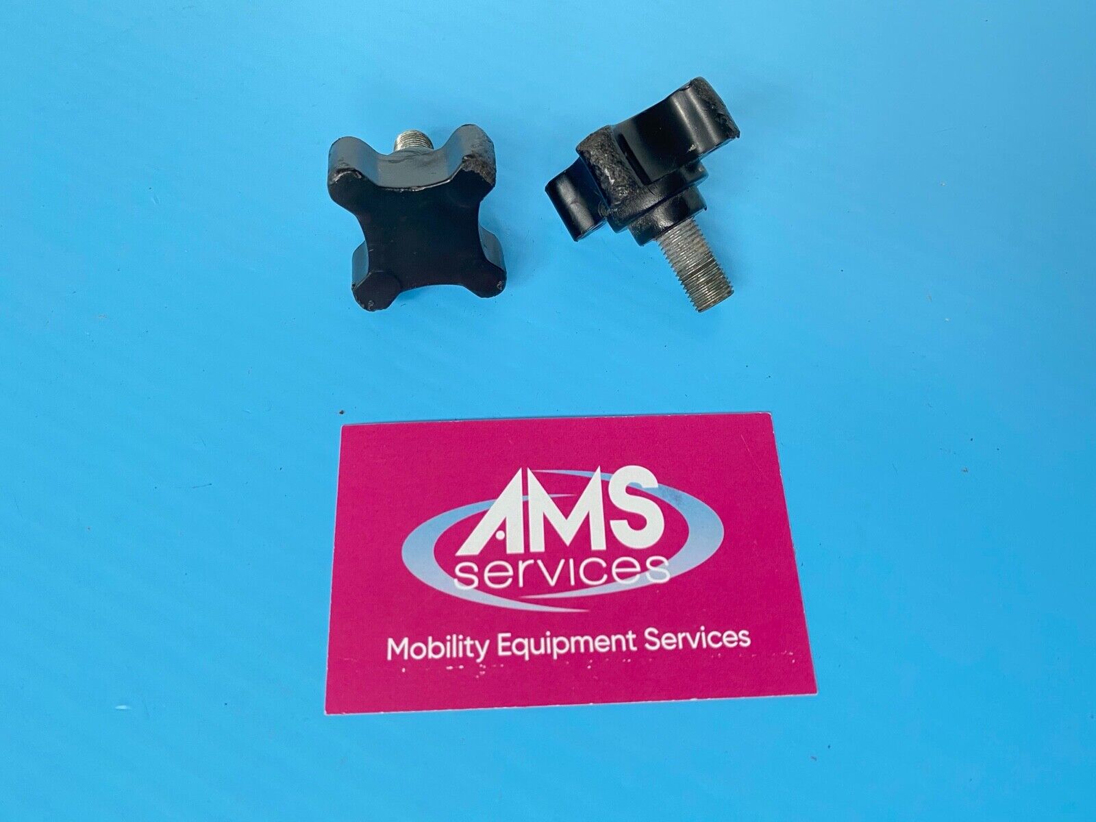 Pair of Pride GoGo / Go Go Mobility Scooter Seat Base Thumb Screws ...