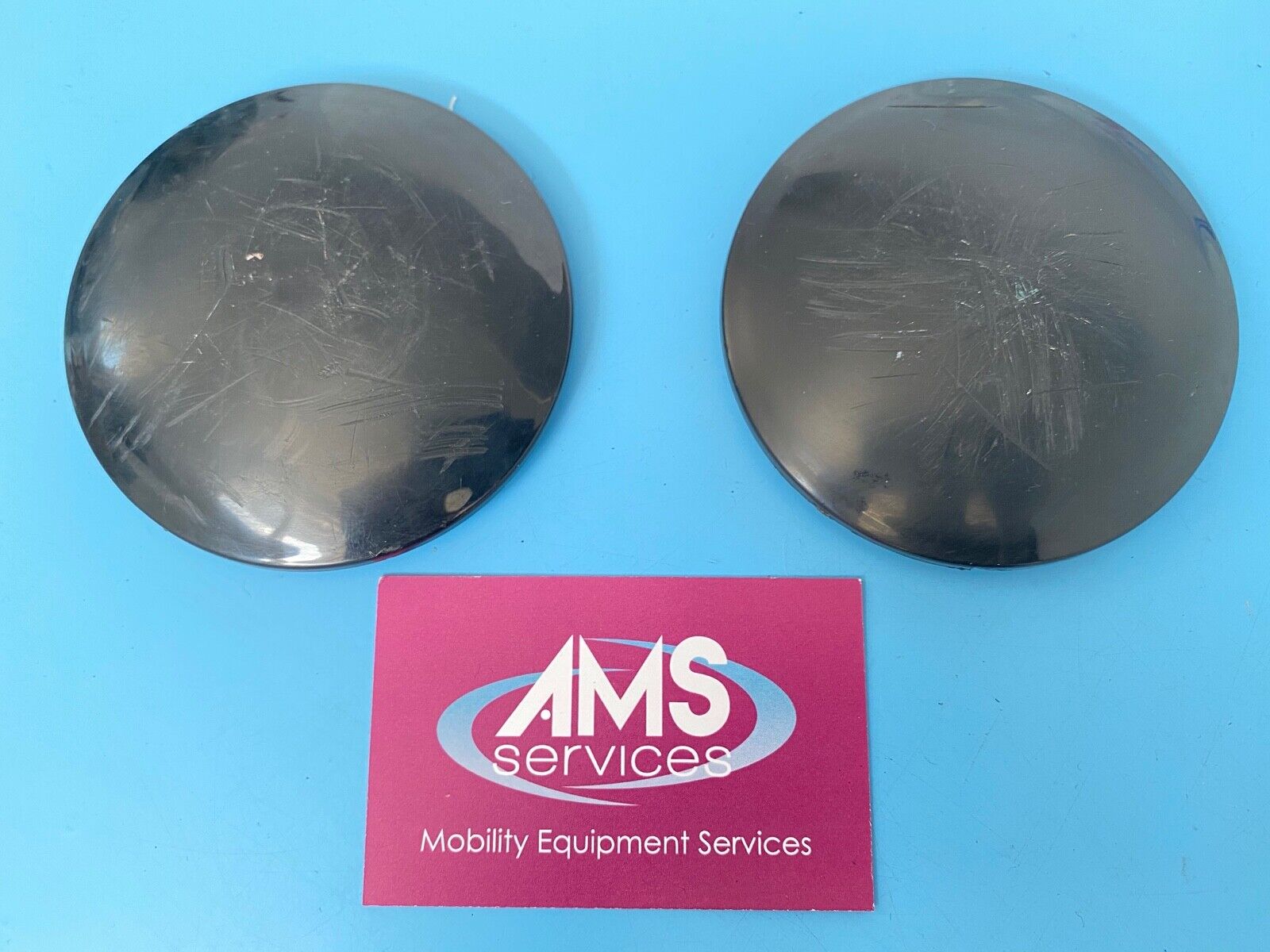 Pair of Shoprider Malaga Power Chair / Electric Wheelchair Centre Wheel ...