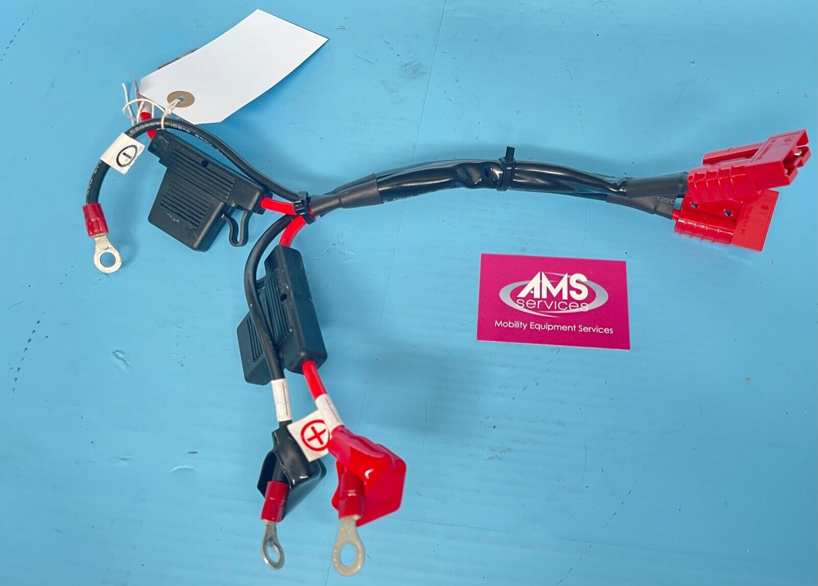 Rascal Vectra Sport 8mph Mobility Scooter Battery Leads & Inline Fuses ...