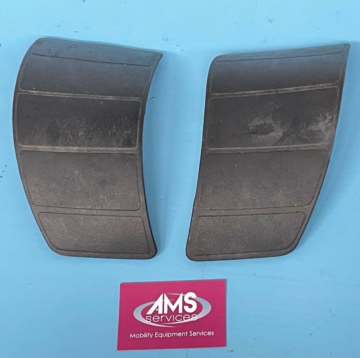 Pair of Pride Colt 9 Mobility Scooter Rubber Floor Mats - AMS