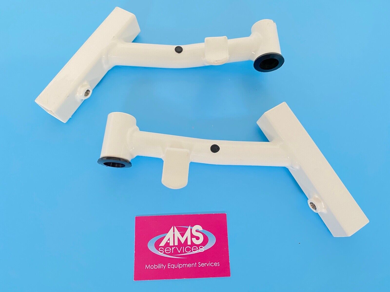 Pair of Freeway Shower / Commode Chair Footrests / Leg Rest Hangars ...