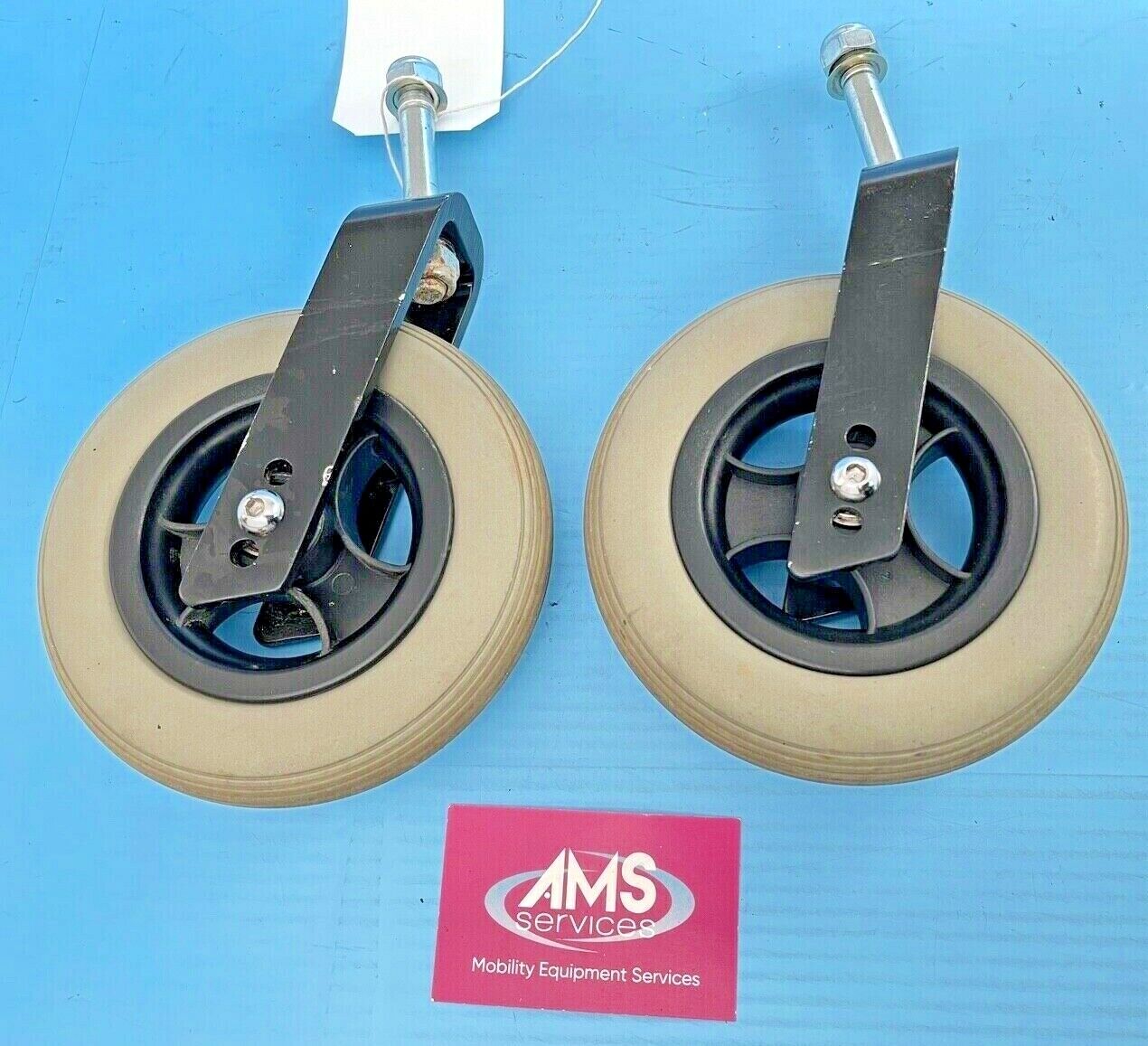 Shoprider Vienna Power Chair / Electric Wheelchair Front Wheels Casters ...