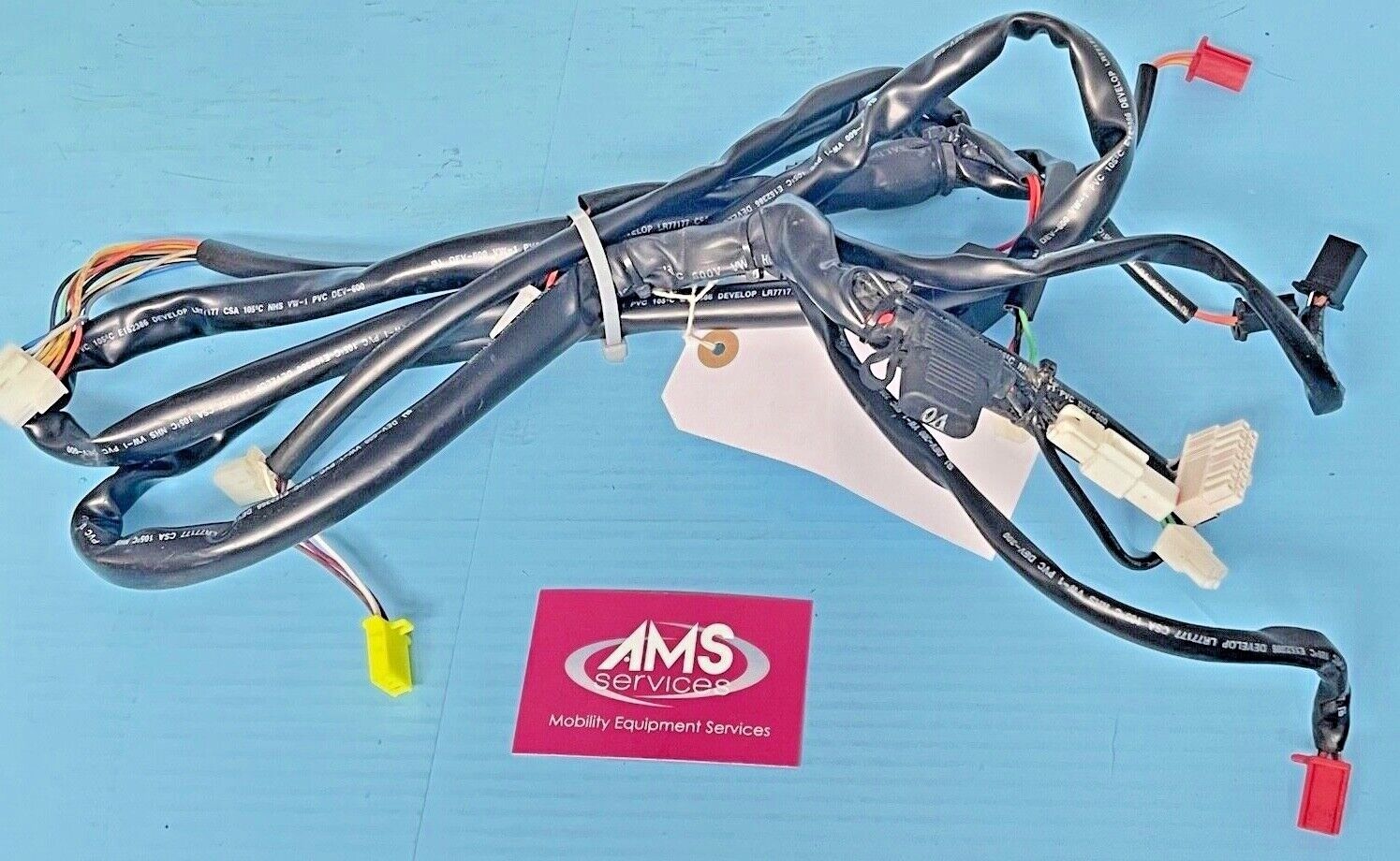 Rascal Vantage X 6mph Mobility Scooter Main Front to Rear Wiring Loom ...