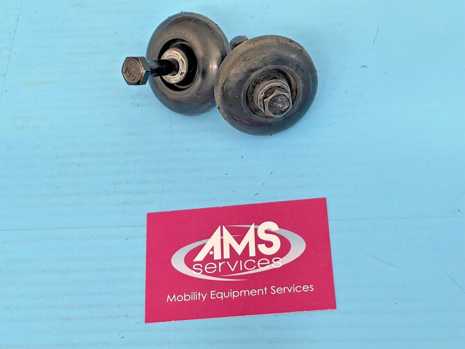 Pair - Pride Go Go Elite Traveller Mobility Scooter Rear Anti Tip ...