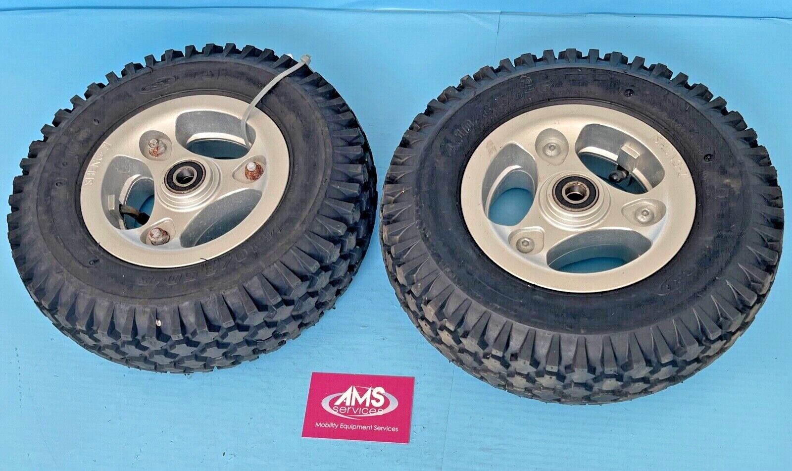 TGA Breeze S4 8mph Mobility Scooter Front Wheel & Tubed / Pneumatic ...