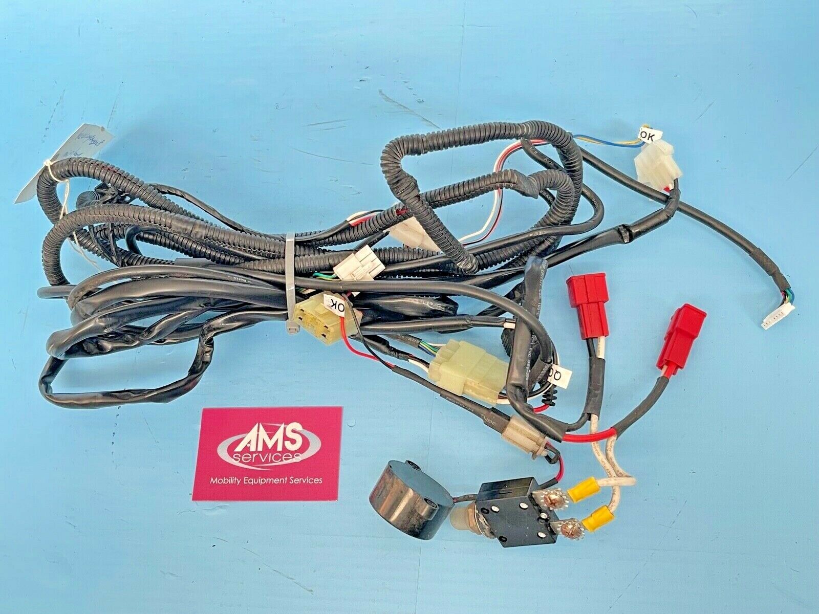 Freerider City Ranger 8 Mobility Scooter Wiring Loom & 70amp Thermal ...