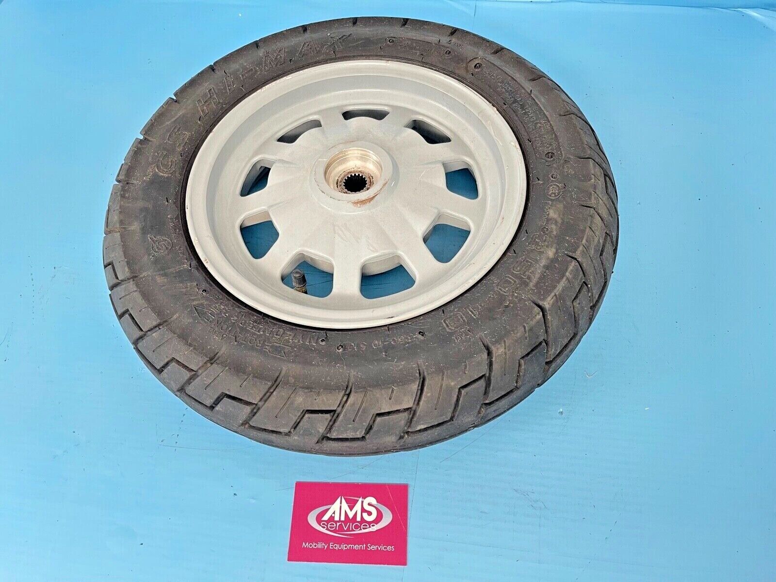 TGA Breeze S4 8mph Mobility Scooter Rear Wheel & Tubed / Pneumatic Tyre ...