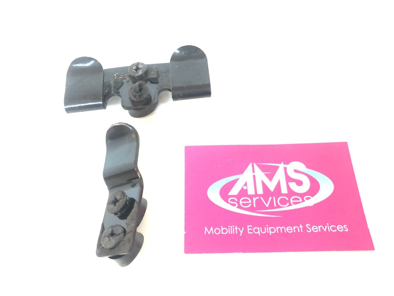 Mercury Monami Mobility Scooter Front Shopping Basket Mounting Brackets ...