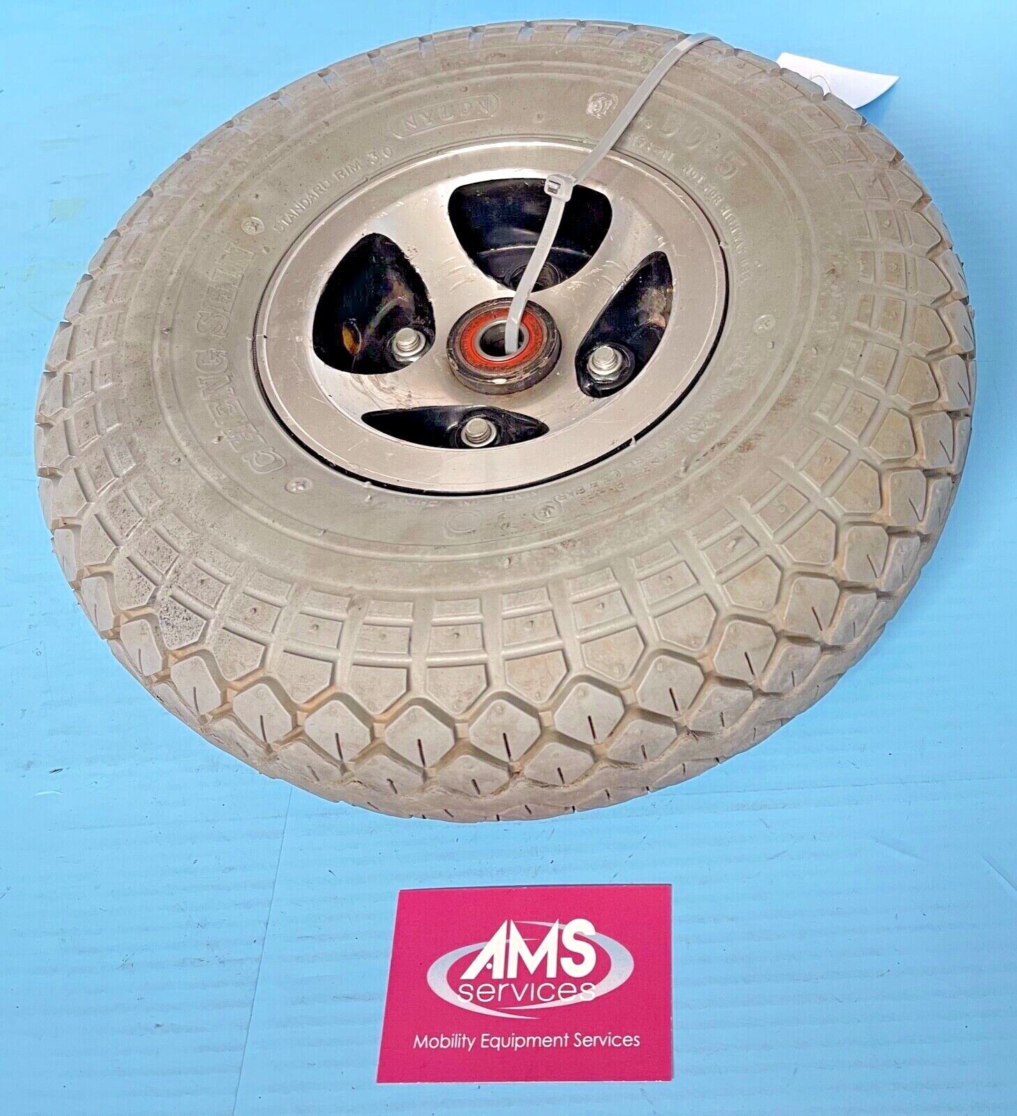 Invacare Comet & Orion 8mph Mobility Scooter Front Wheel & Solid Tyre ...