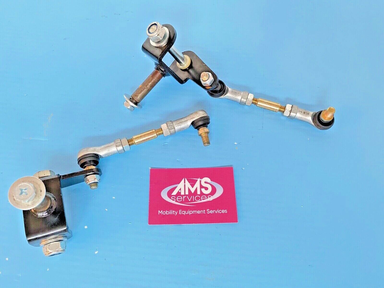 Invacare Lynx 4 mph Mobility Scooter Front Axle Stubs, Pins & Linkage ...