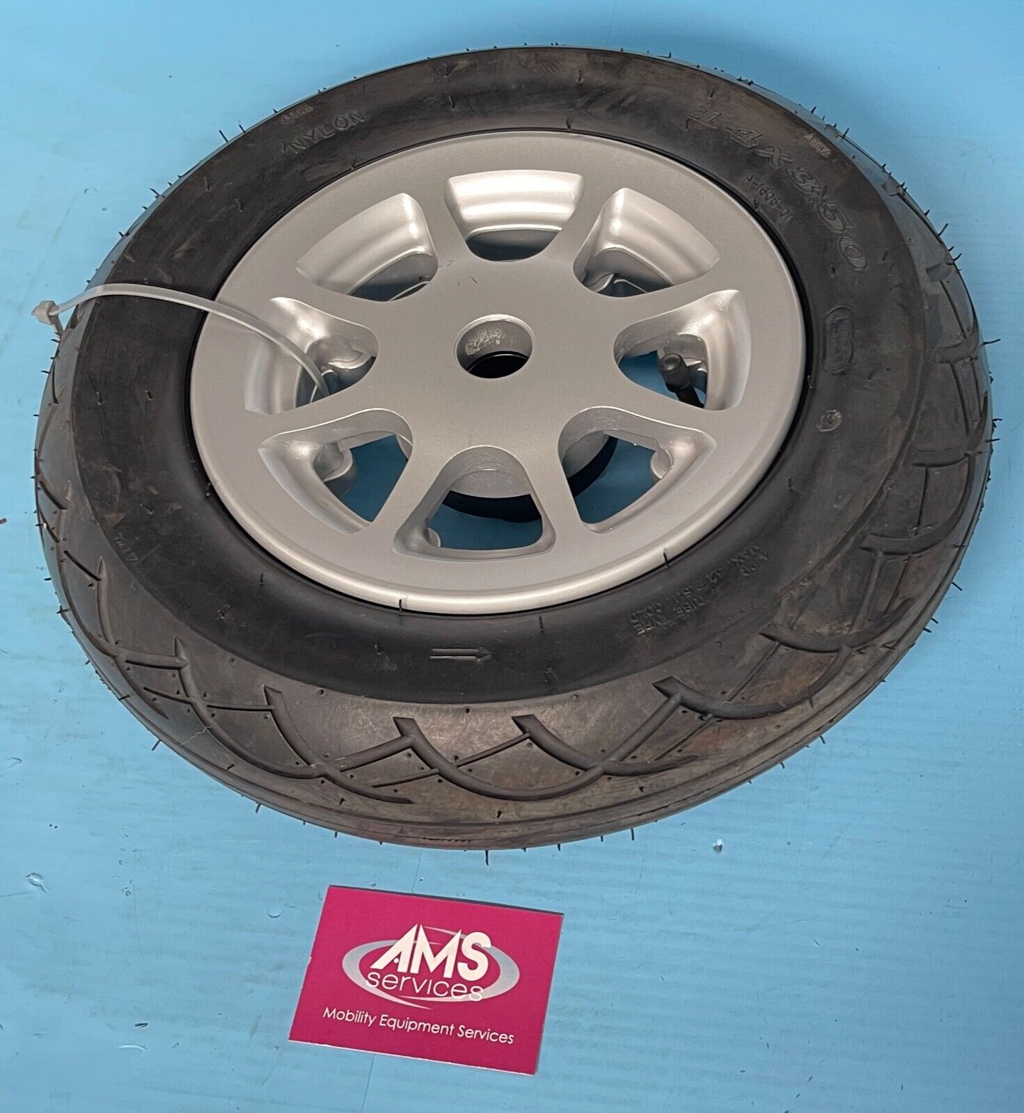 Eden Roadmaster Plus 8mph Mobility Scooter Rear Wheel & Tubed Tyre - H ...