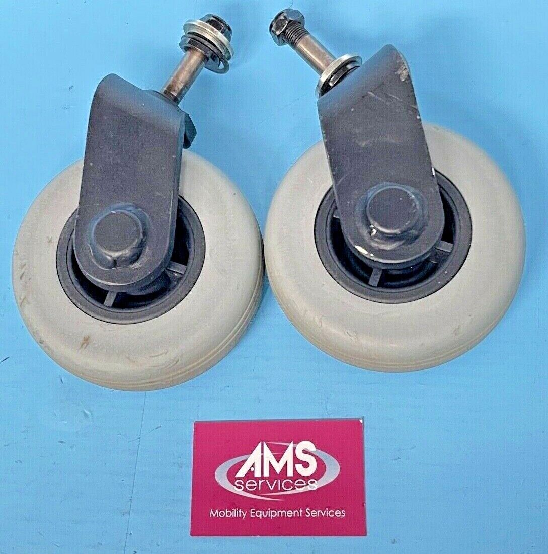 Pair of Pride Go Chair Electric Wheelchair Front Casters / Wheels ...