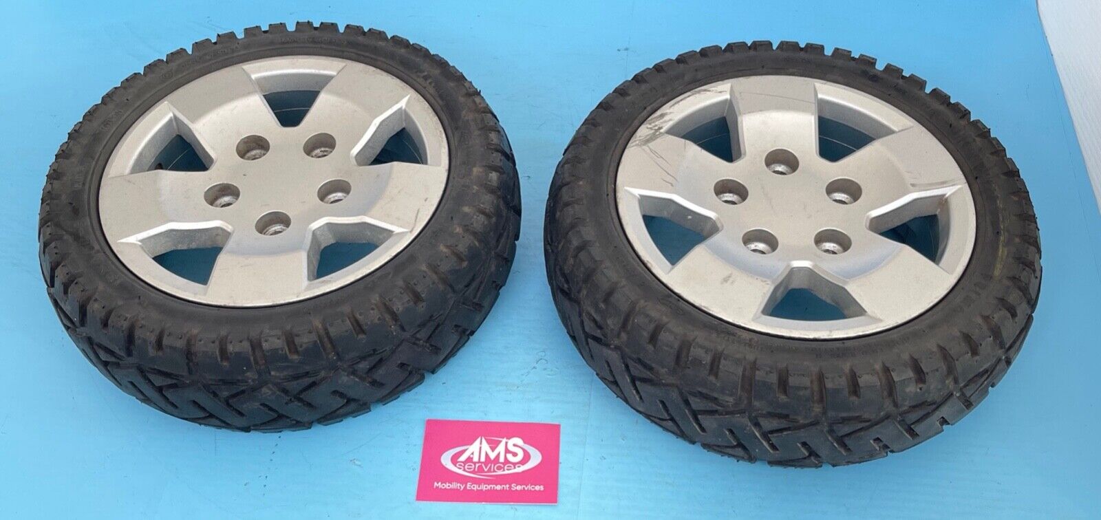 Pride Colt Pursuit 8mph Mobility Scooter Front or Rear Wheels & Solid ...