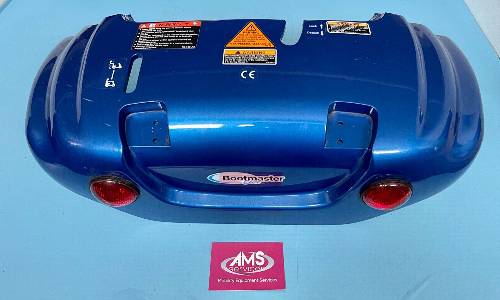 Shoprider Paris, Eden Bootmaster Elite GK9 Mobility Scooter Rear Cover ...