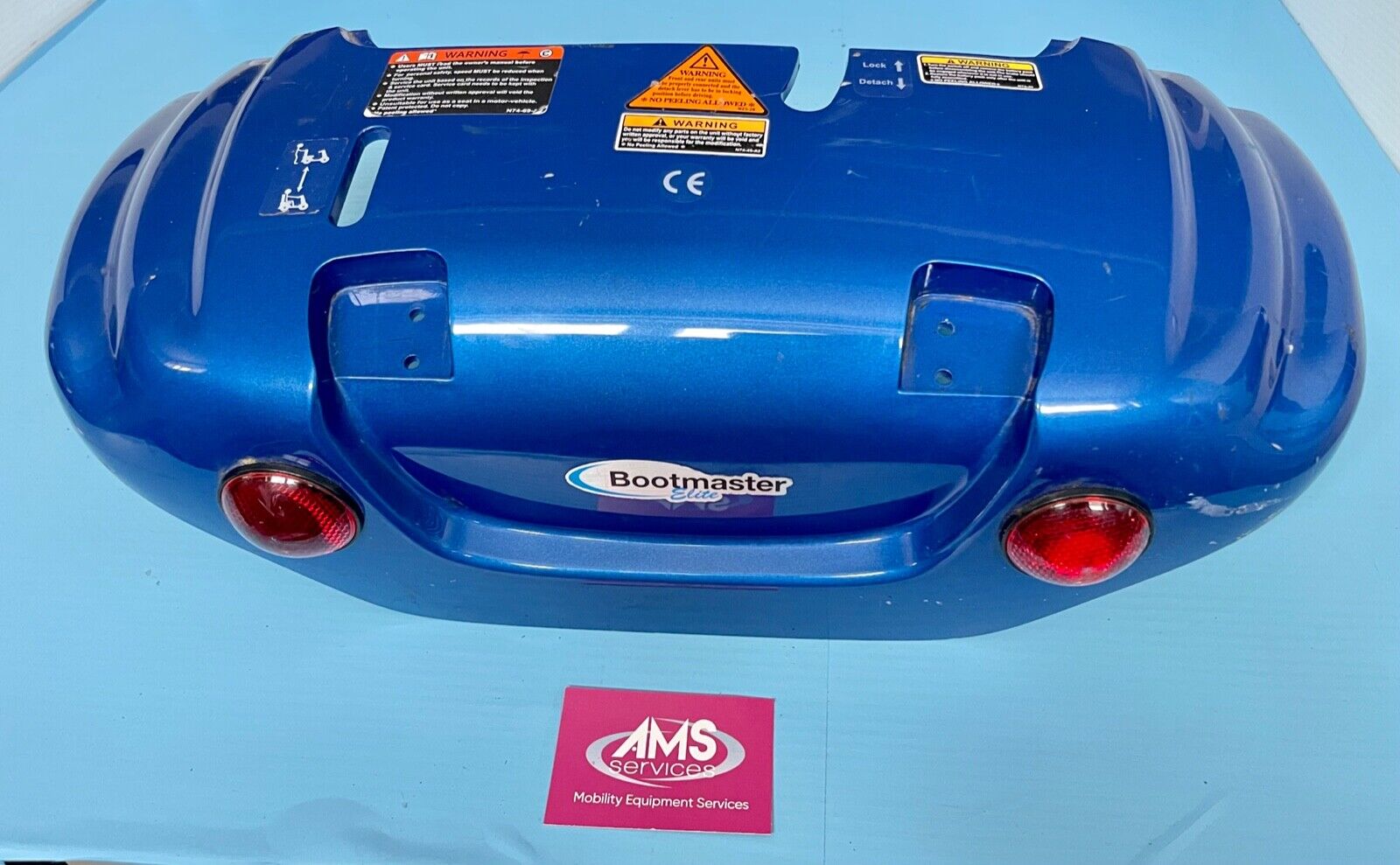 Shoprider Paris, Eden Bootmaster Elite GK9 Mobility Scooter Rear Cover ...