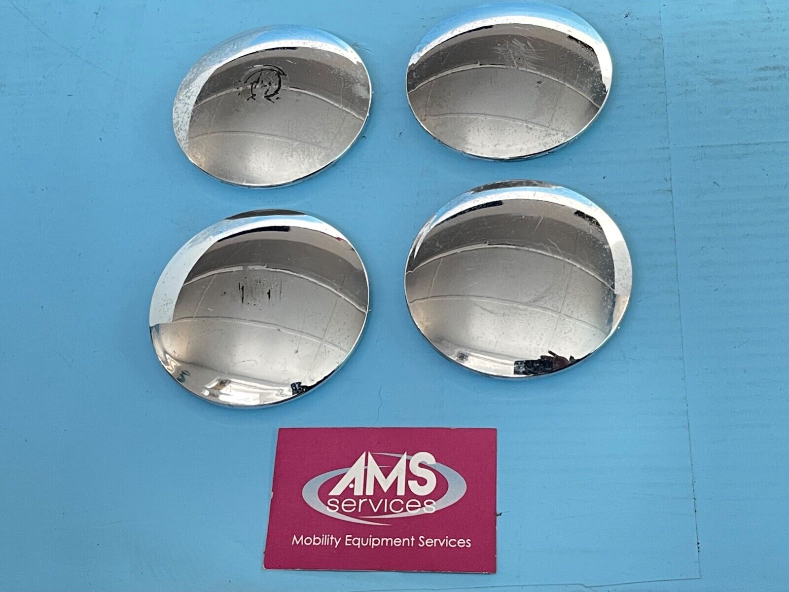 Rascal 388 XL Mobility Scooter Set of 4 Hub Caps - Parts - AMS