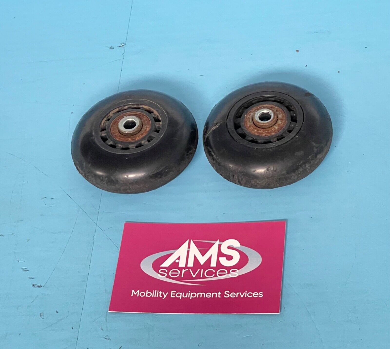 CTM HS-585 8mph Mobility Scooter Rear Anti Tip Wheels - Parts - AMS