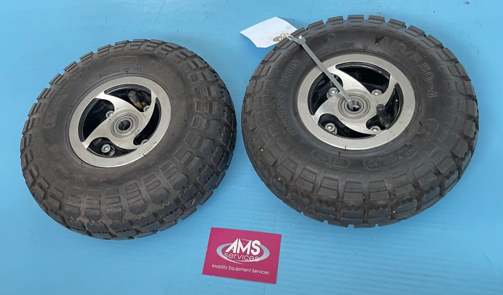 Monarch Mantis & Tzora Titan Mobility Scooter Front Wheels & Tubed ...