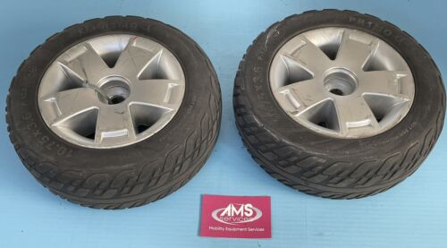 Pride Colt Deluxe 6mph Mobility Scooter Rear Wheels & Solid Tyres ...