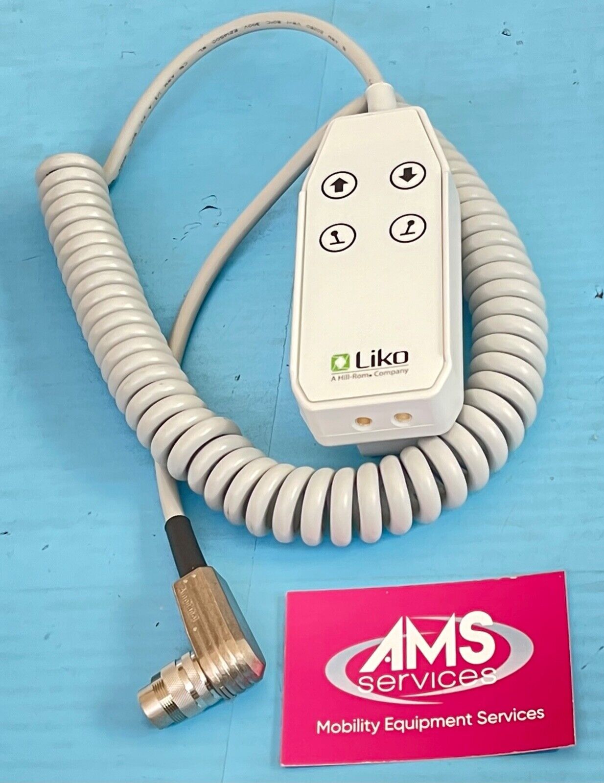 Liko Hill-Rom Hoist 4 Function Hospital Bed 8 Pin Handset - Parts - AMS