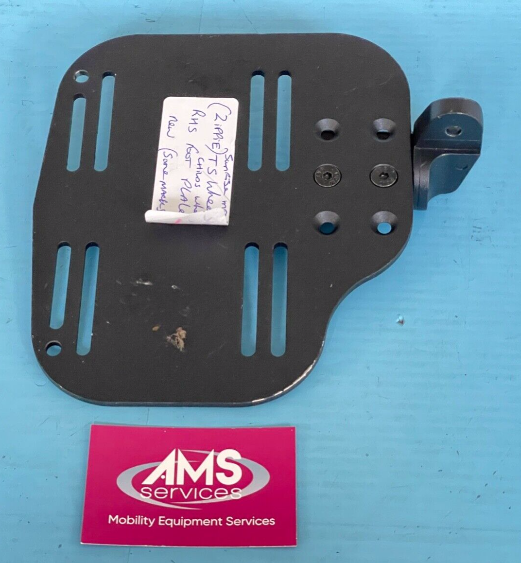 Sunrise Medical Zippie Wheelchair Right Footrest Foot Plate - Parts - AMS