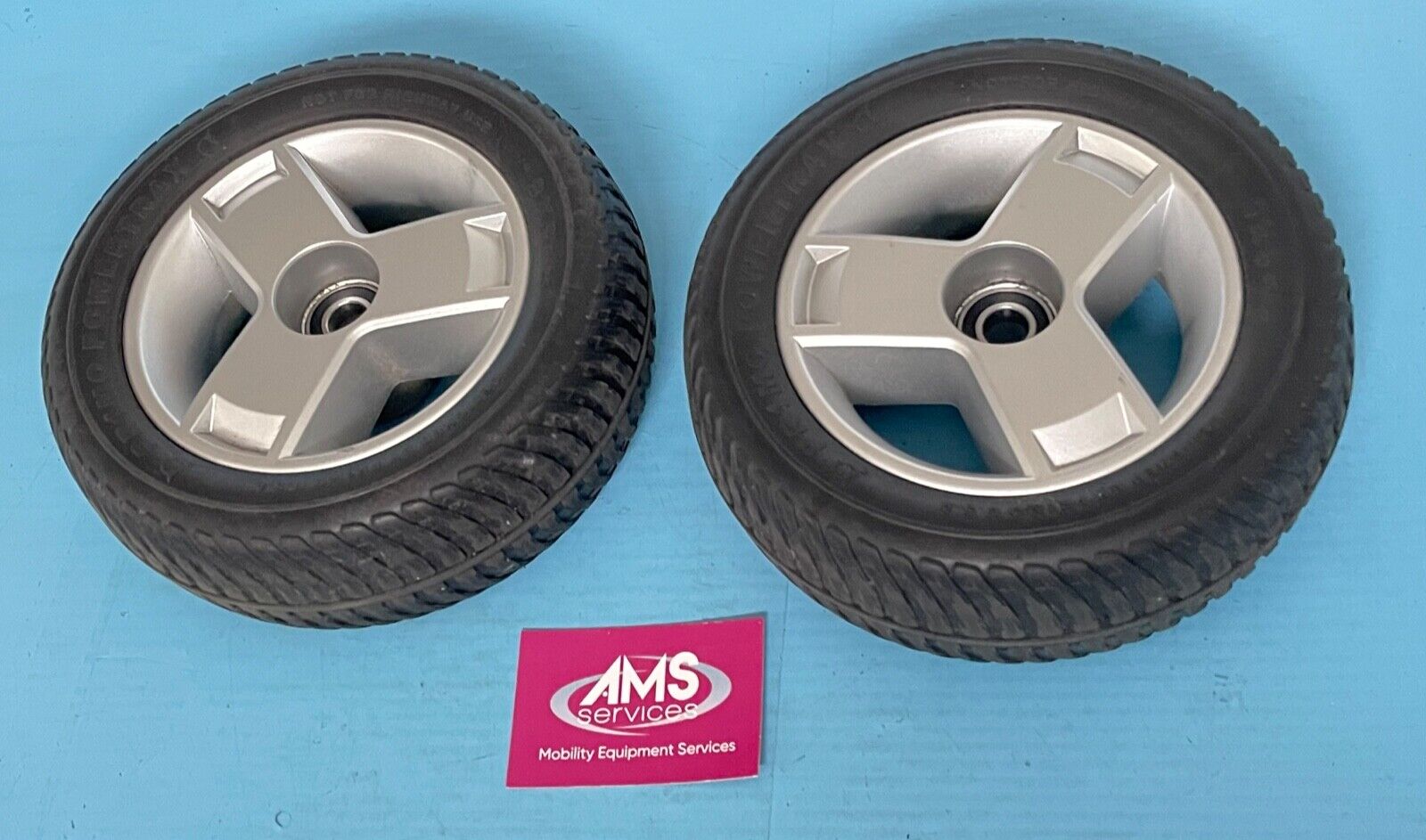 Pride Go Go Elite Traveller Sport Mobility Scooter Front Wheels & Solid ...